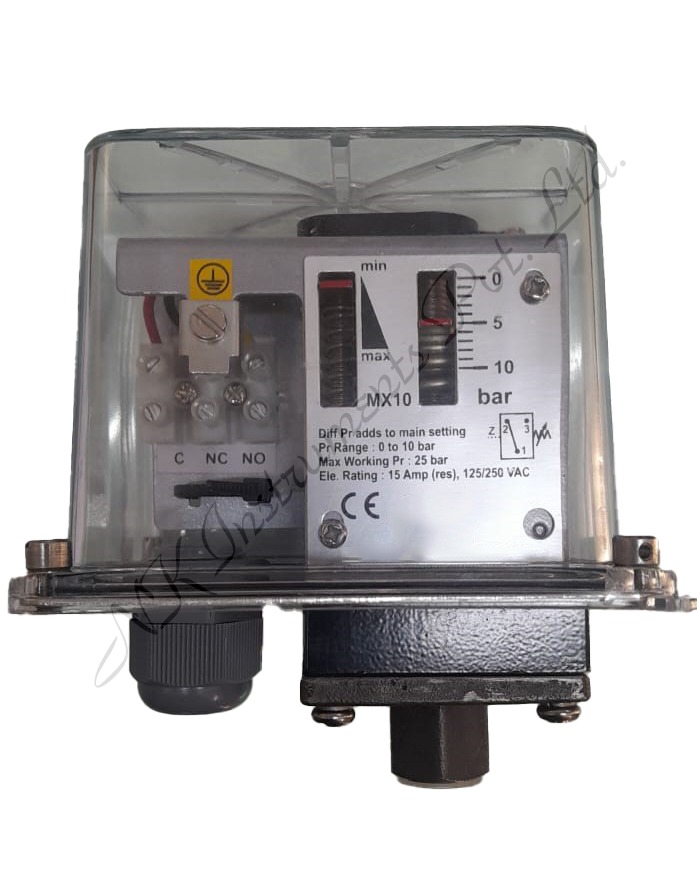 Pressure Switches With Adjustable On-Off Differential Supplier in Thane ...